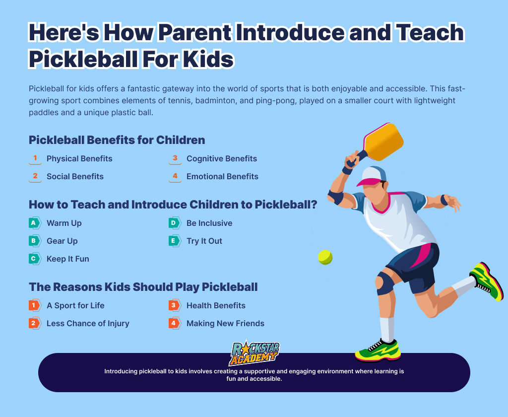 Here's How Parent Introduce and Teach Pickleball For Kids